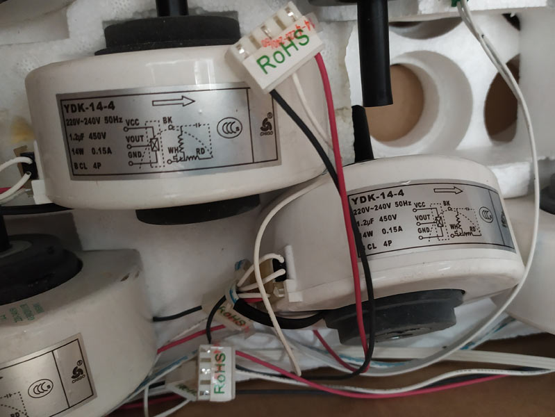 Indoor Motor YDK-14-4 Chigo 30020115